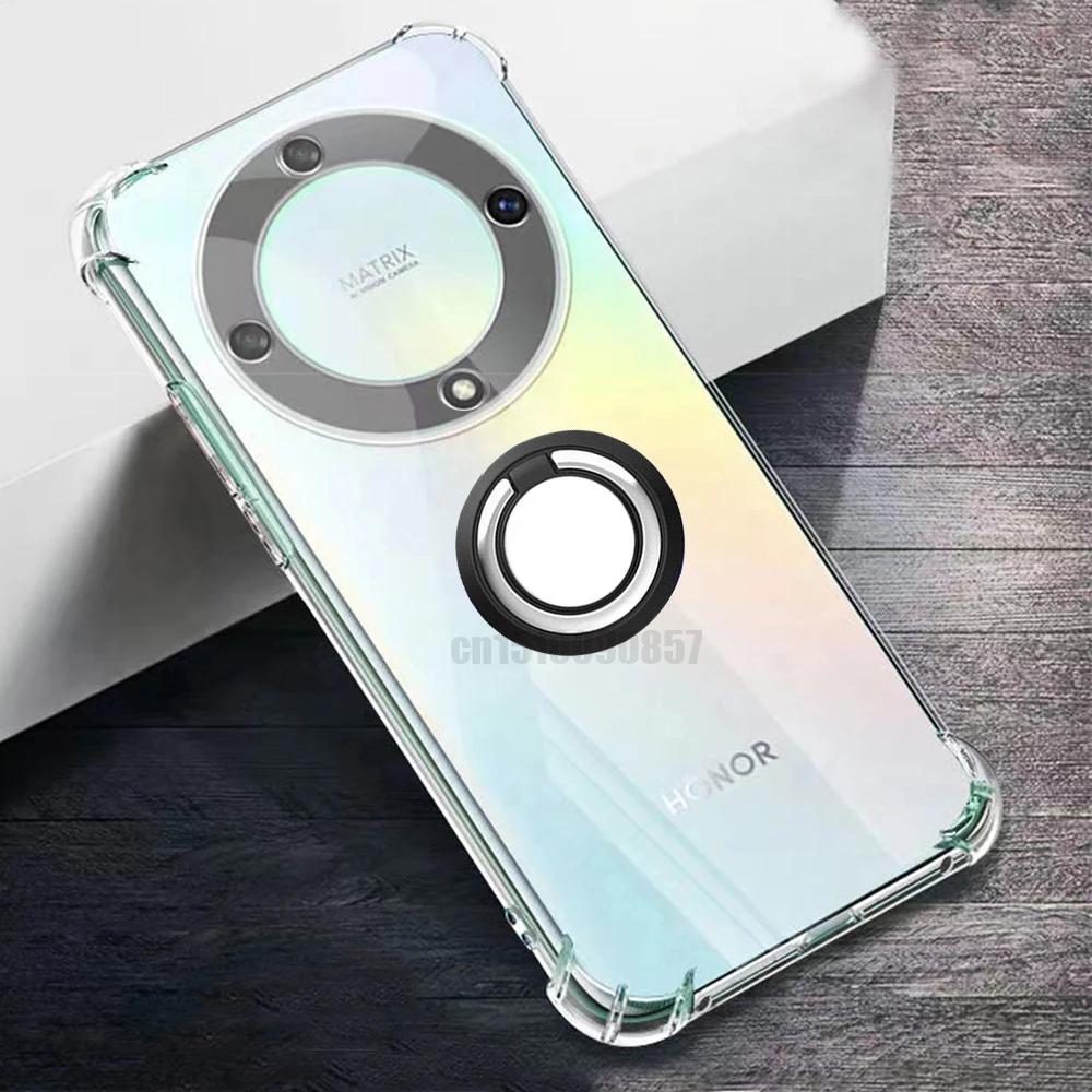 Ring-Holder-Case-for-Honor-Magic-6-Lite-Reinforced-Corners-Soft-TPU ...