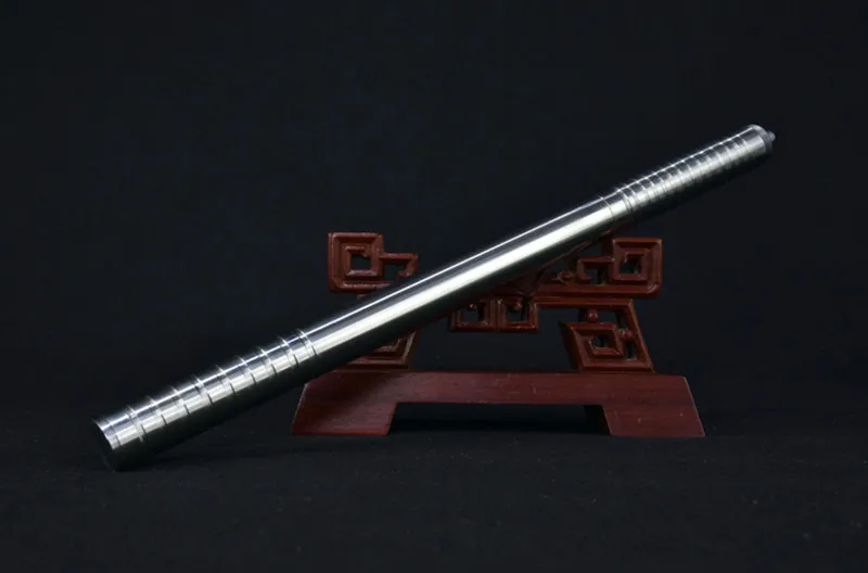 1PC 87CM Stainless Steel Martial Arts Supplies Iron Ruler Self-defense ...