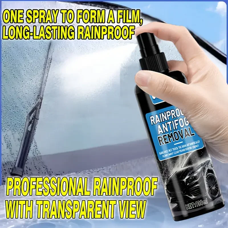 Rain proof and fog proof glass spray - waterproof and hydrophobic ...
