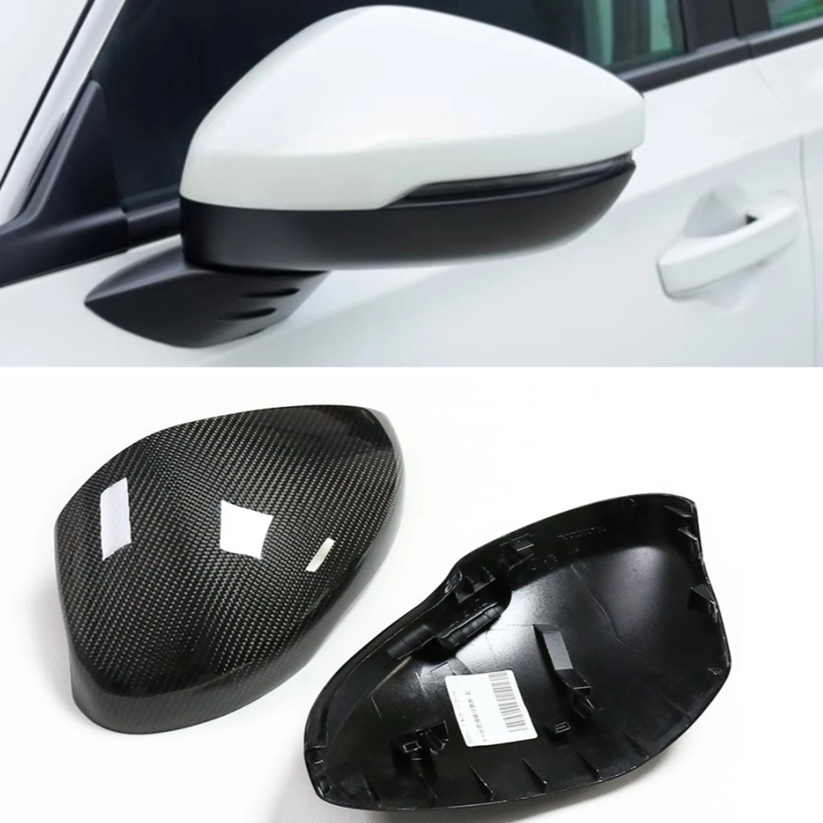 Car-Mirror-Cover-Exterior-Reverse-Case-Replacement-Rear-View-Cap-Shell ...