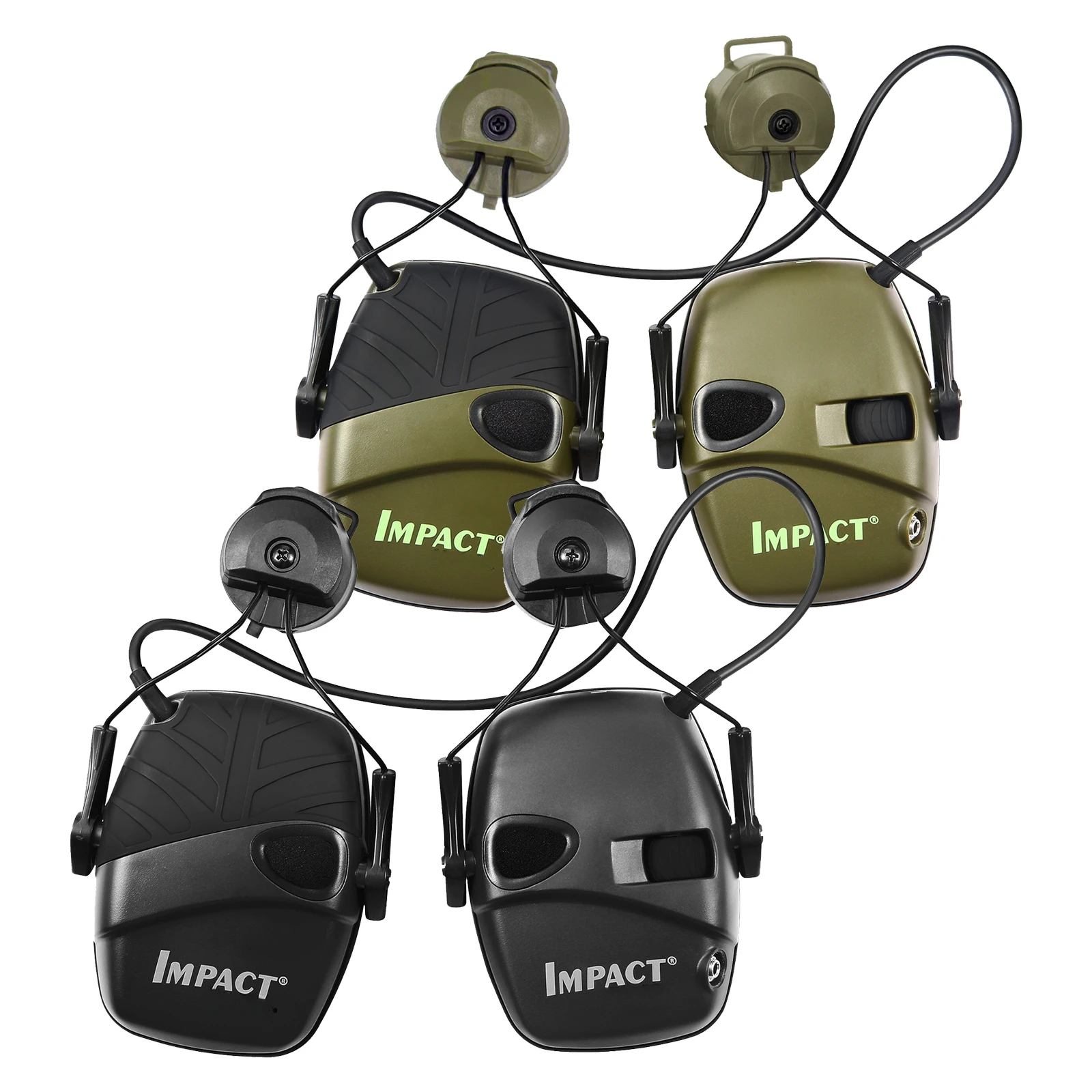 Newest Earmuffs Active earmuff for Shooting Electronic Hearing ...