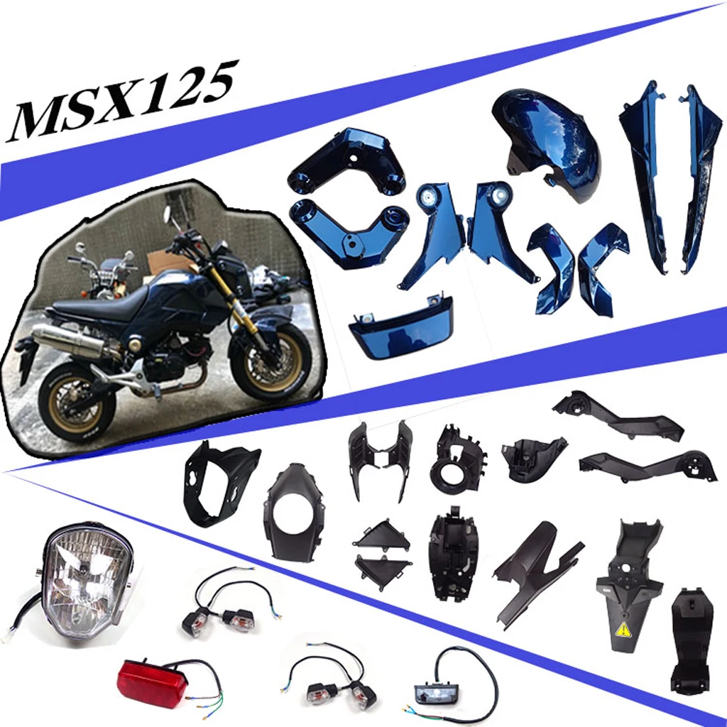 Motorcycle Fender Cover Msx125 M3 Fairing Kit Assembly Cover For Honda ...