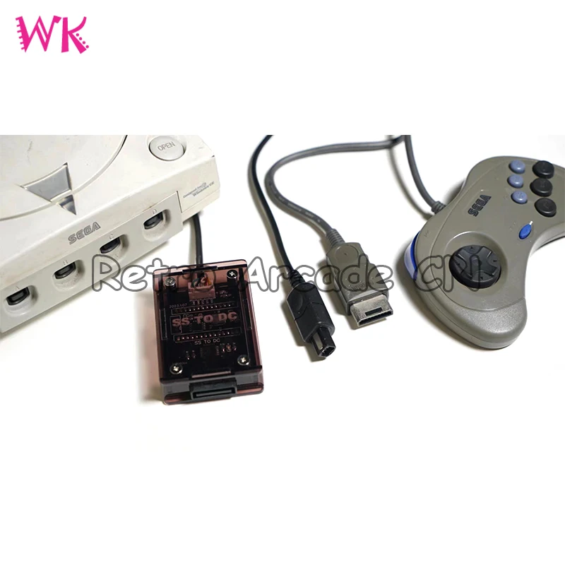 Saturn Gamepad to Dreamcast Converter Retro Arcade Game VIDEO Games ...