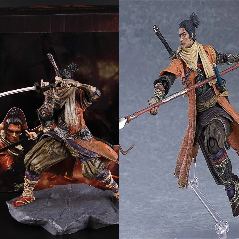 Figma 483 SEKIRO Anime Figure Shadows Die Twice Action Figure SEKIRO ...