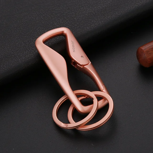 JOBON Fashion Metal Key Chains Gift Men's Waist Hanging Simple Car ...
