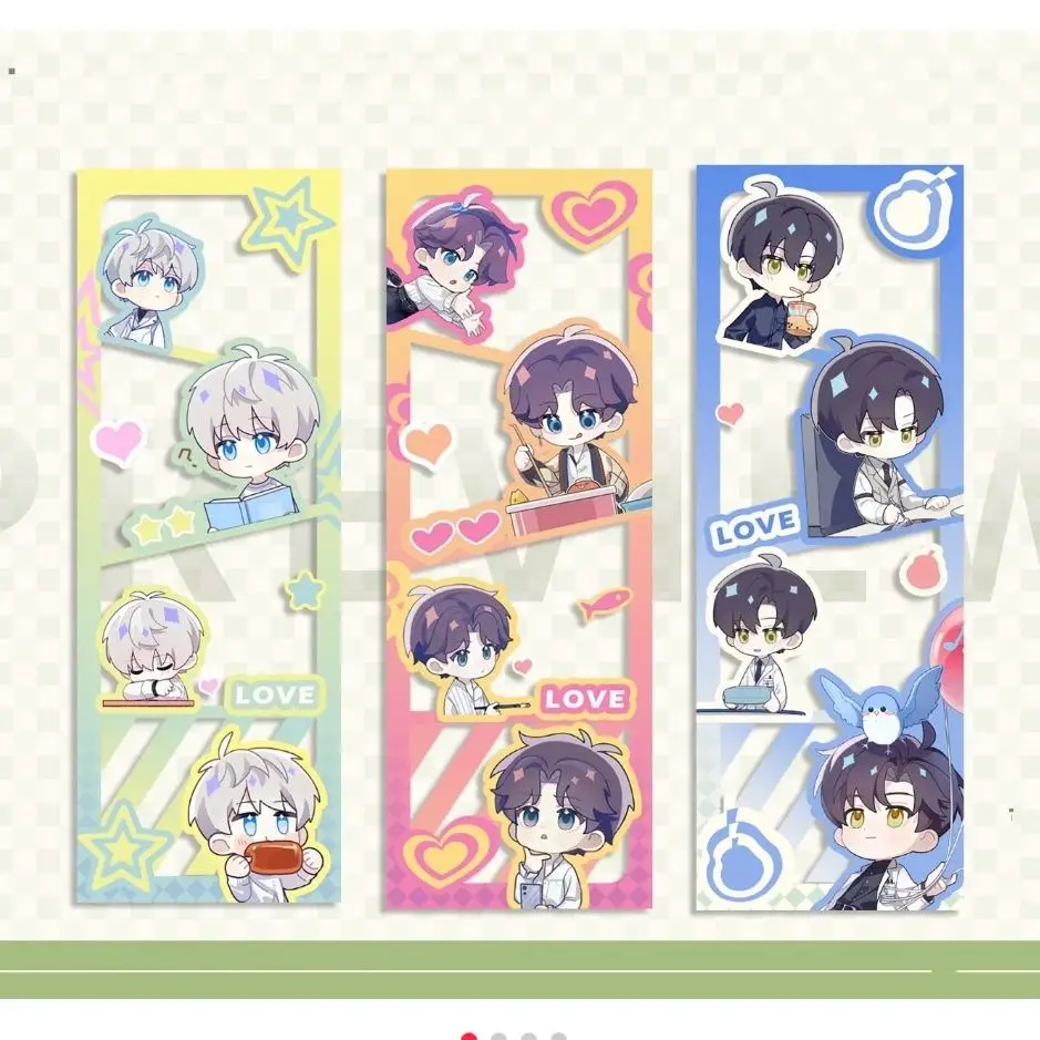 Love-and-Deepspace-PVC-Bookmark-Xavier-Zayne-Rafayel-Kawaii-Book-Clip ...