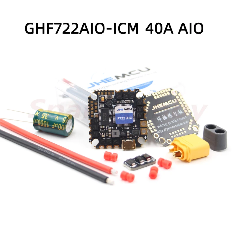 Jhemcu Ghf722aio-icm 40a Aio Flight Controller Integrated 4in1 40a ...