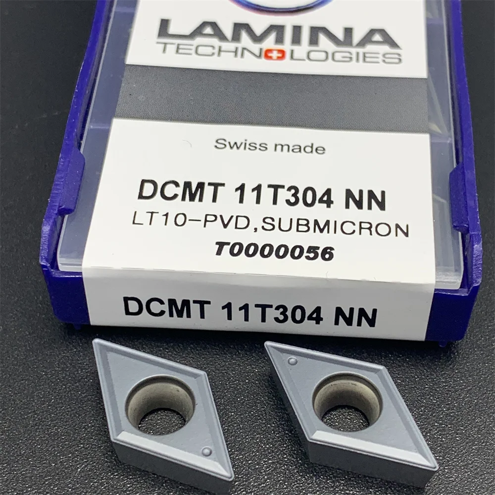 10pcs-LAMINA-DCMT-11T304-NN-LT10-CNC-insert-carbide-milling-insert ...