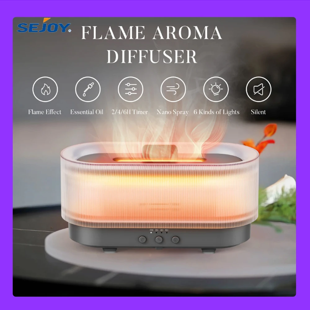 SEJOY-Aroma-Diffuser-Air-Humidifier-Ultrasonic-Cool-Mist-Maker-Fogger ...