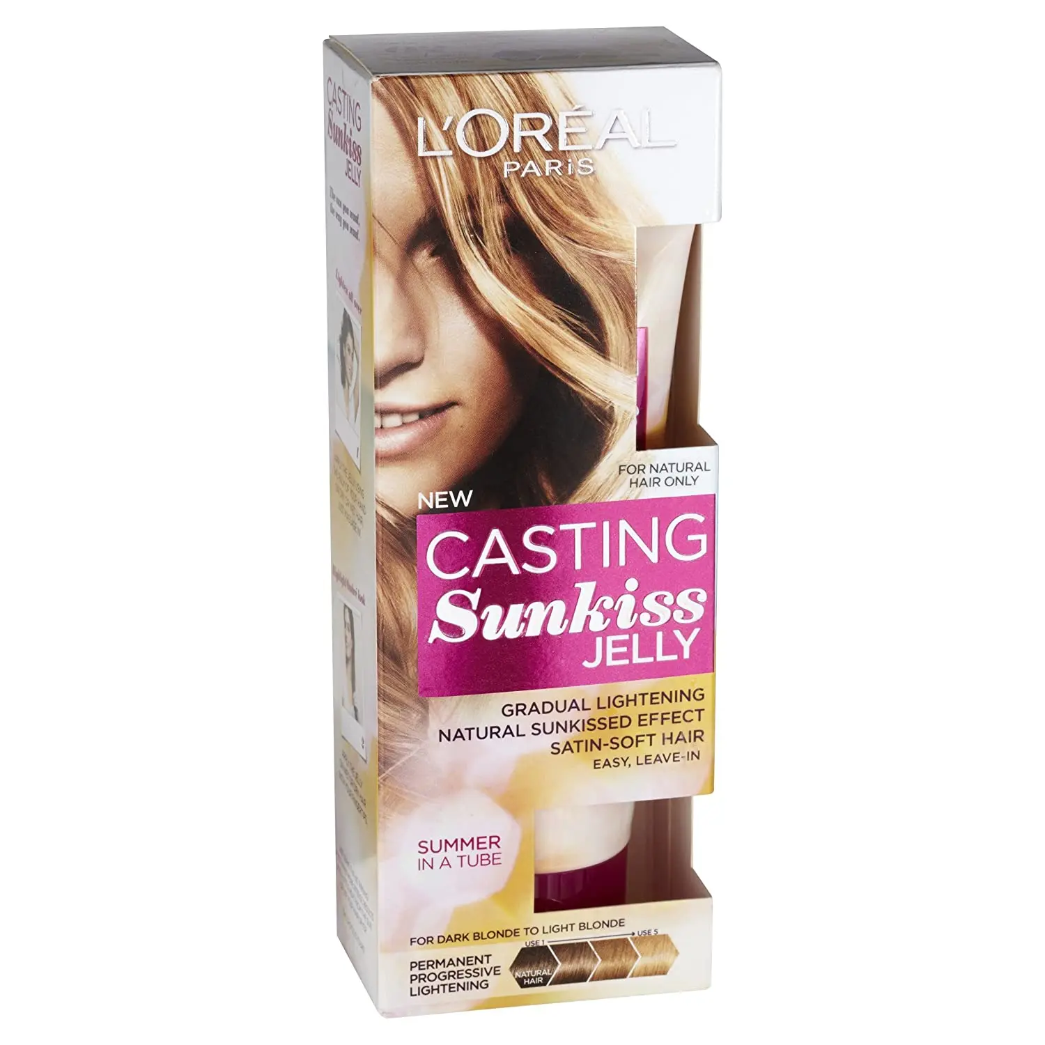 Loreal-casting-Sunkiss-color-lighting-gel-jelly-hair-Blonder-Blonding ...