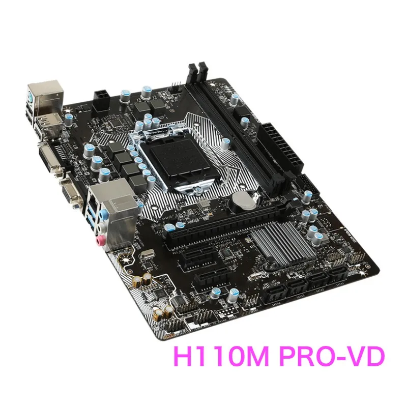MSI H110M PRO-VD Motherboard 32GB LGA 1151 DDR4 Micro ATX H110 ...