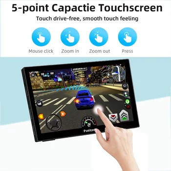 Monitor portátil de 7 pulgadas, pantalla táctil de 1024x600, 60Hz ...