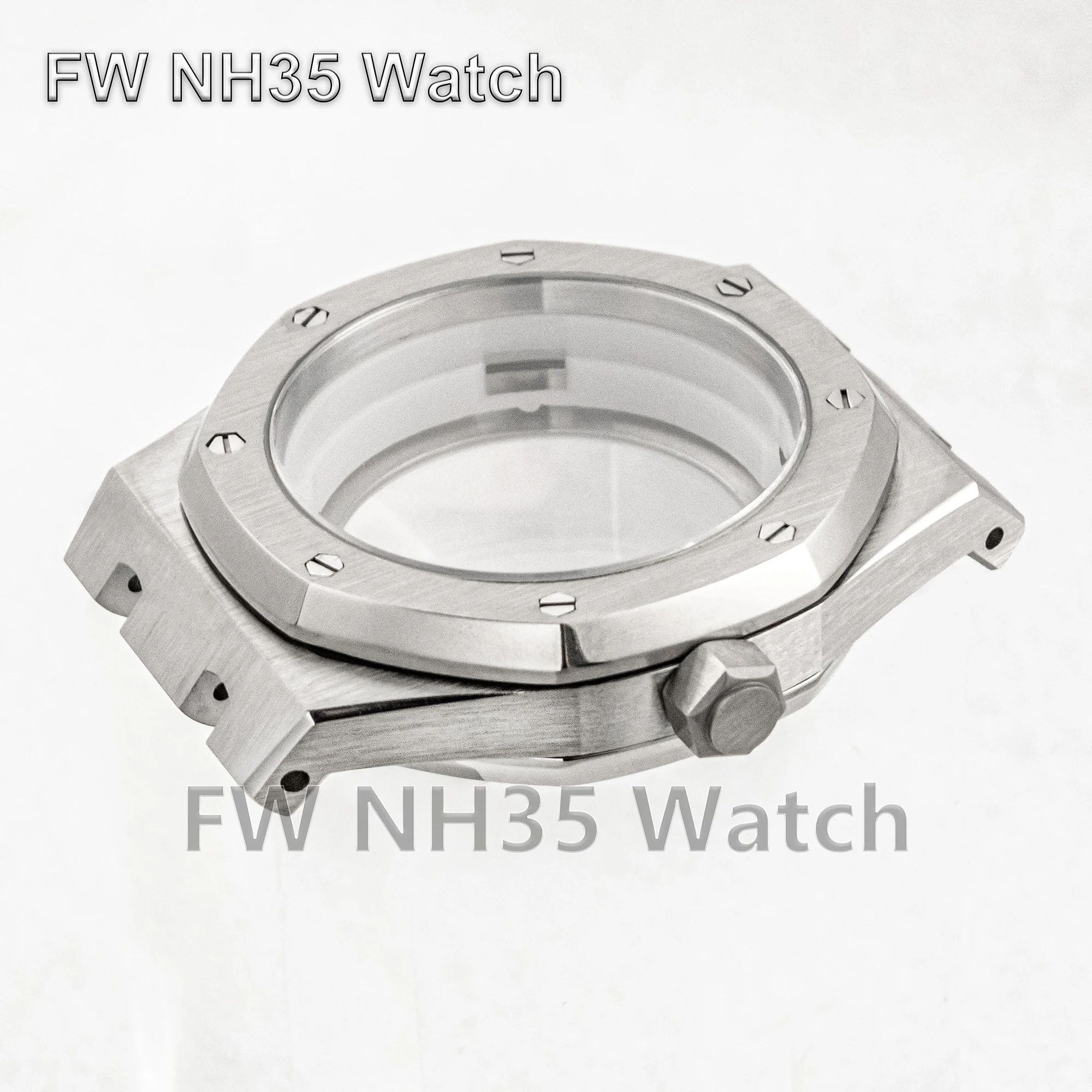 42mm Watch Case NH35 Case for Royal Oak Watch Accessories Repair Tool ...