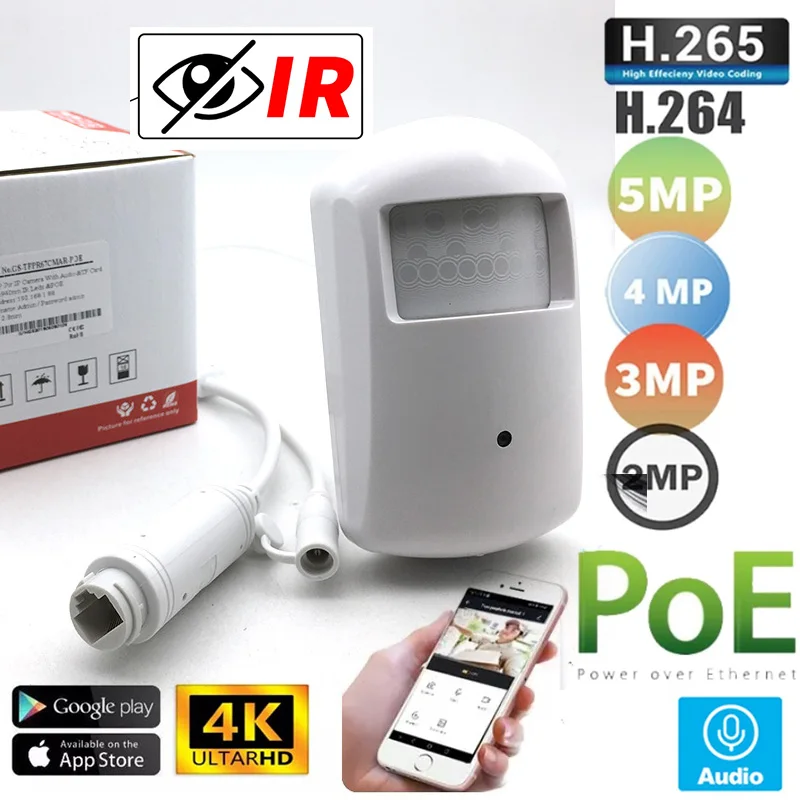 5MP-IMX335-IMX307-4K-8MP-Covert-POE-IP-Camera-Audio-PIR-Cam-H-265-3MP ...