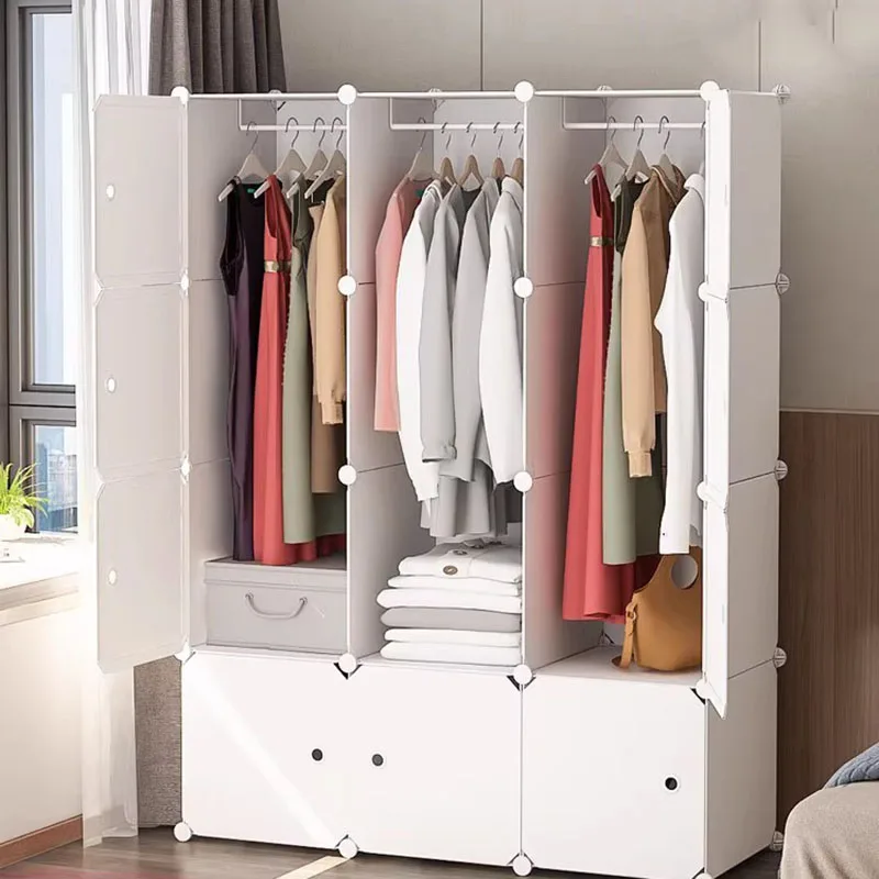 Simple-Shelves-Wardrobe-Partitions-Storage-Clothes-Portable-Closet ...