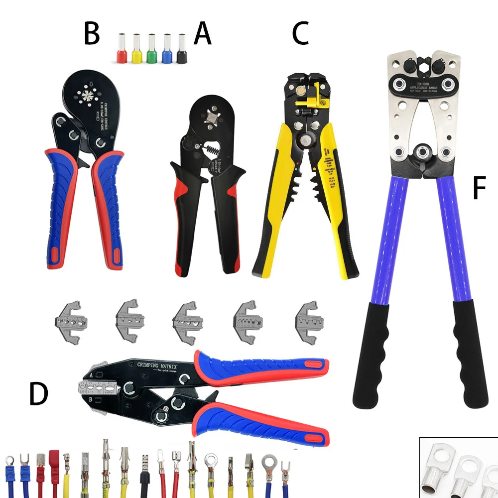 Multitool-Electric-Wire-Crimping-Tool-DIY-Ferrule-Terminal-Electrical ...
