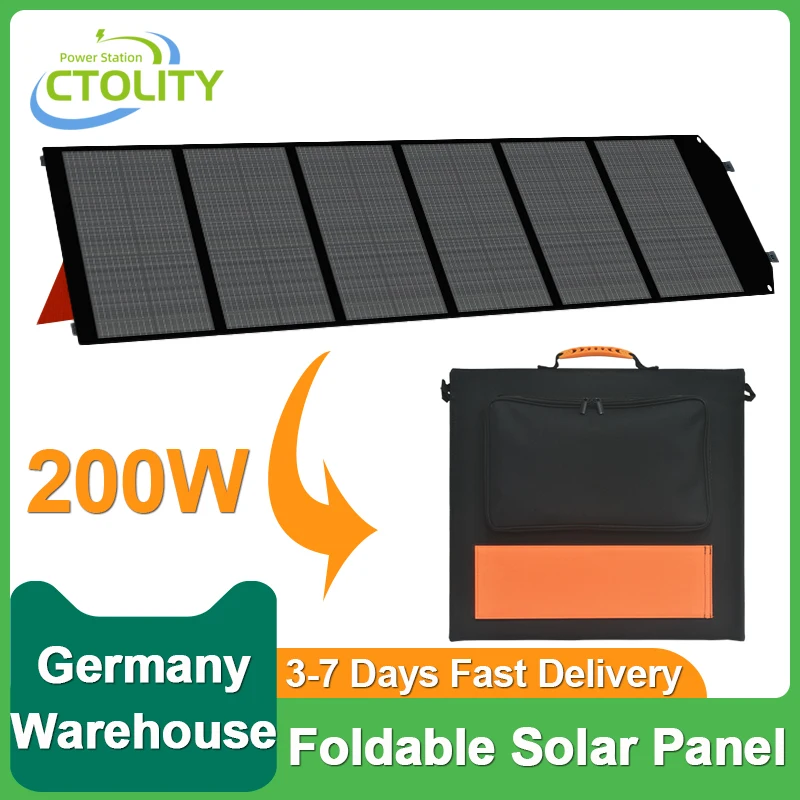 Foldable-200W-Solar-Panel-18V-USB-Type-C-Solar-Charging-Panel-Complete ...