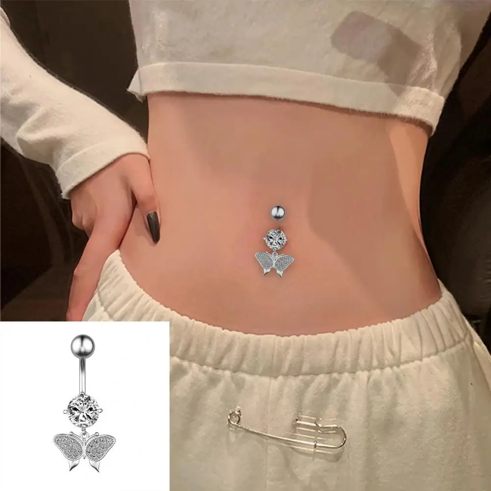 Surface Navel Piercing