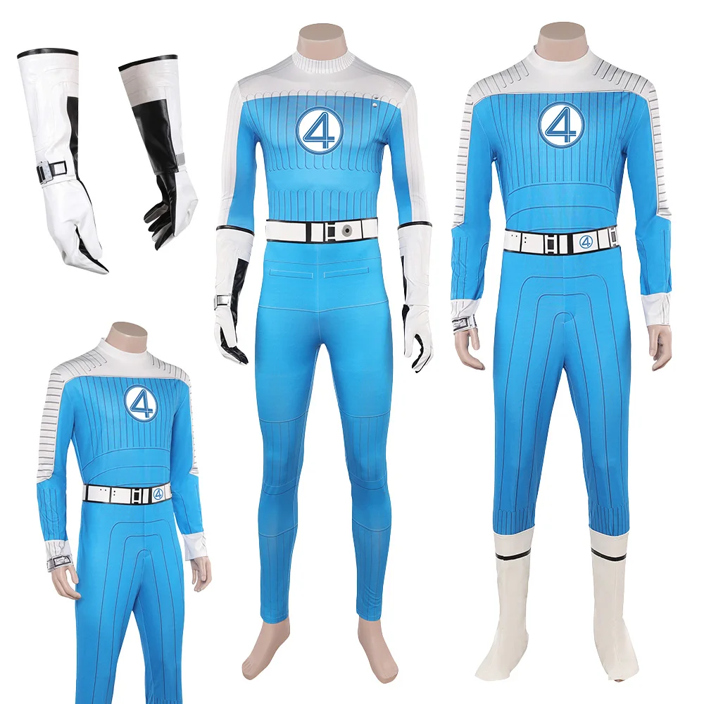 Reed Richards Humans Flame Jonathan Cosplay monos de fantasía disfraz ...