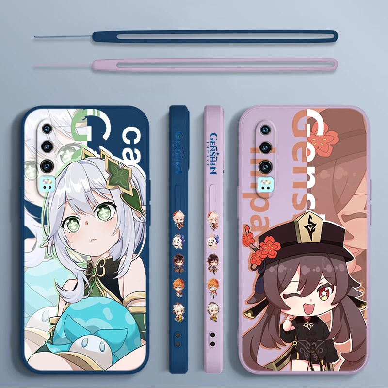 Genshin Impact Nahida HUTAO Liquid Rope Phone Case for Huawei P50 Pro ...