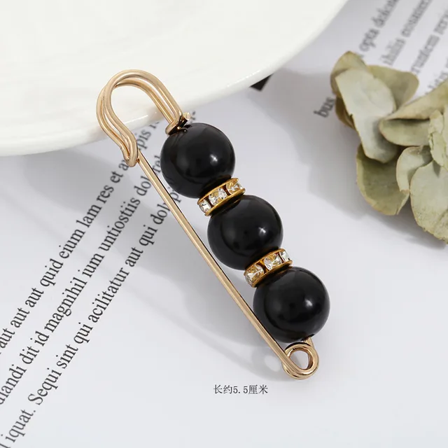 Women New Skirt Waist Artifact Waist Pin Cute Imitation Pearl ...