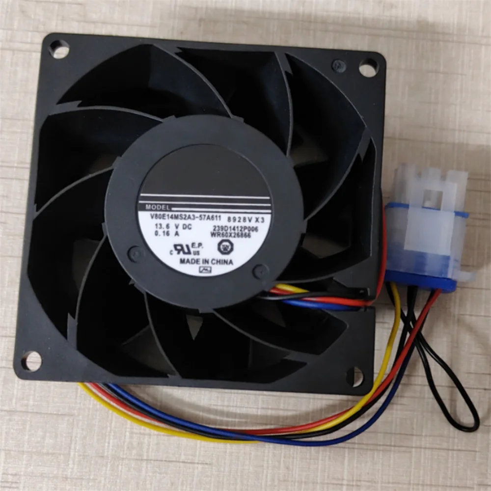 New Fan For Refrigerator Fan Motor for Nidec V80E14MS2A3-57A611 13.6V 0 ...