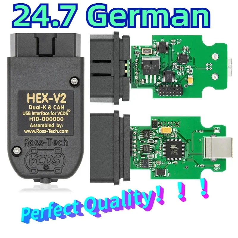 2024-VCDS-VAG-COM-HEX-V2-23-11-24-7-OBD2-Scanner-USB-VAGCOM-Interface ...