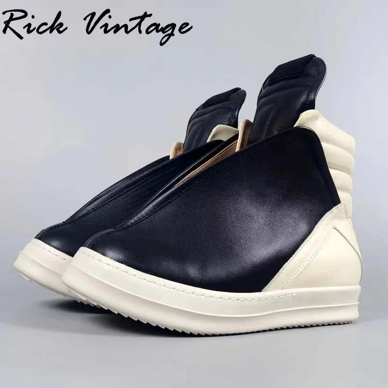 Rick-Vintage-Classic-Platform-Motorcycle-Ankle-Boots-Men-British-Casual ...
