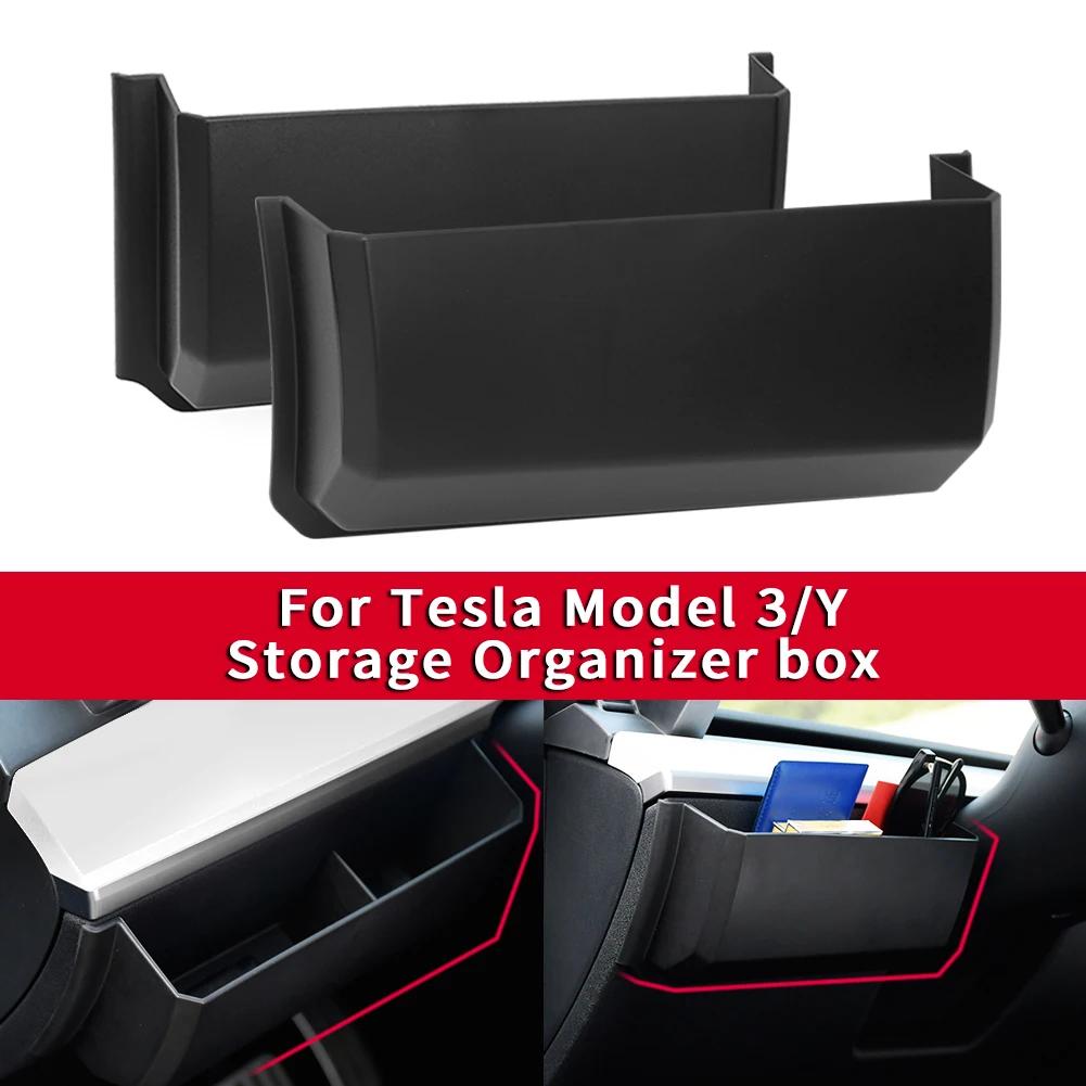 Under-Steering-Wheel-Central-Control-Storage-Box-for-Tesla-Model-3-Y ...