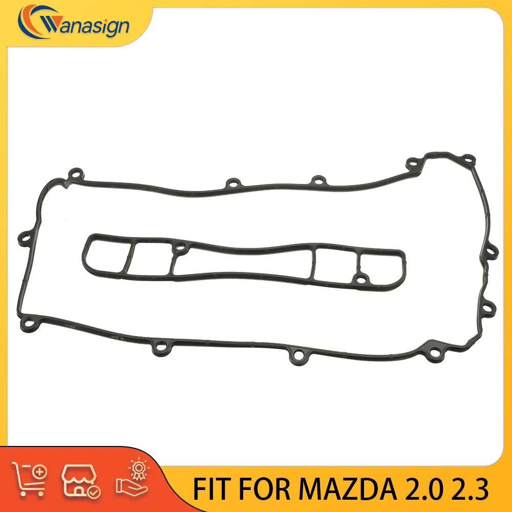 AUTO ENGINE Valve Cover Gasket fit for MAZDA 3 5 6 CX-7 2.0L 2.3L L4 ...