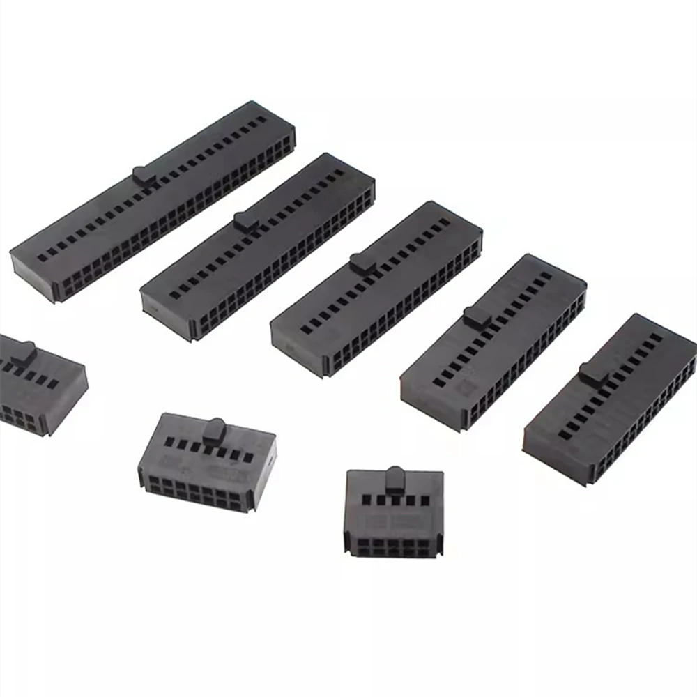 10Pcs-FC-2-54mm-IDC-Crimp-TYPE-Double-Row-Connector-with-Bump ...