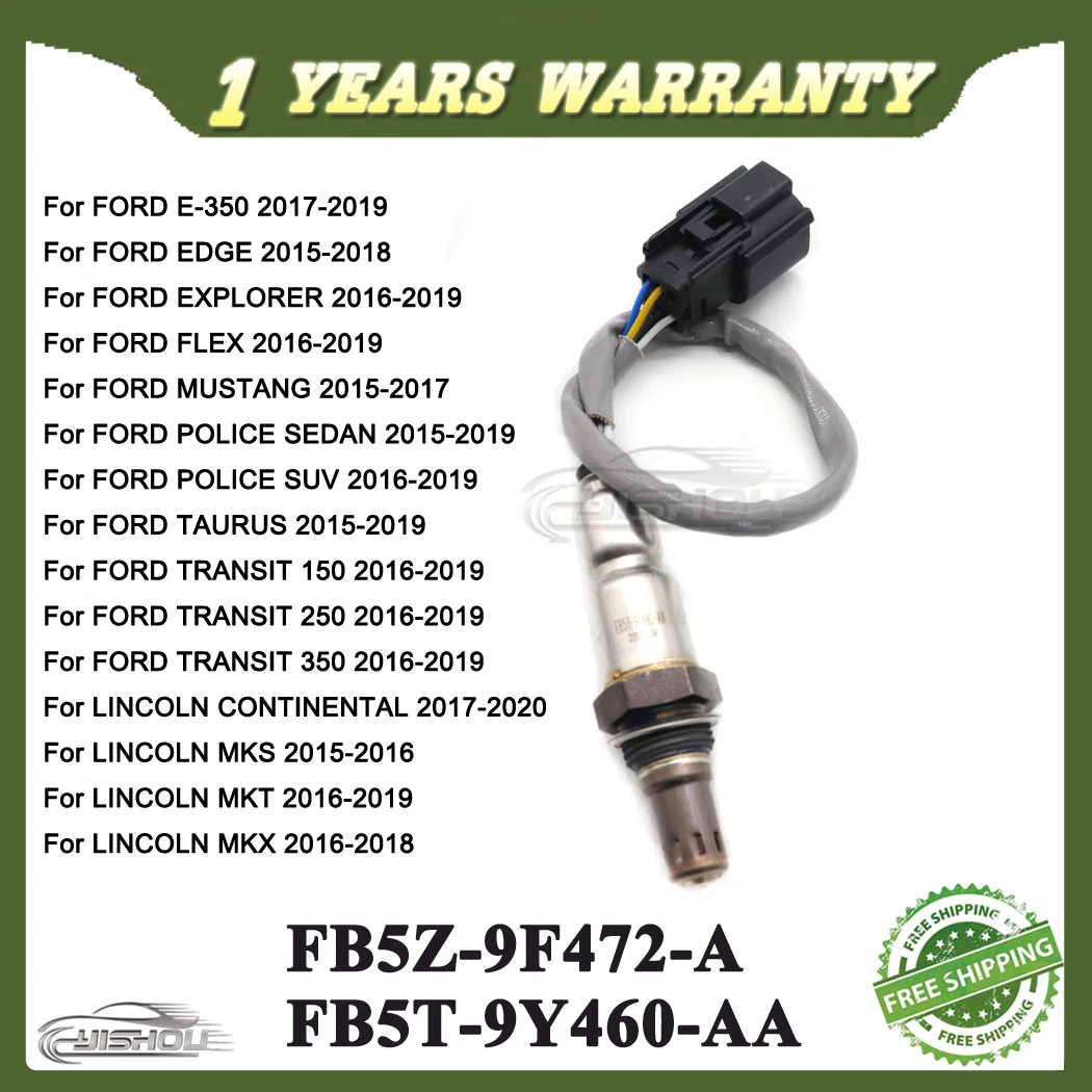 FB5Z-9F472-A Air Fuel Ratio Lambda O2 Oxygen Sensor For FORD E-350 EDGE ...