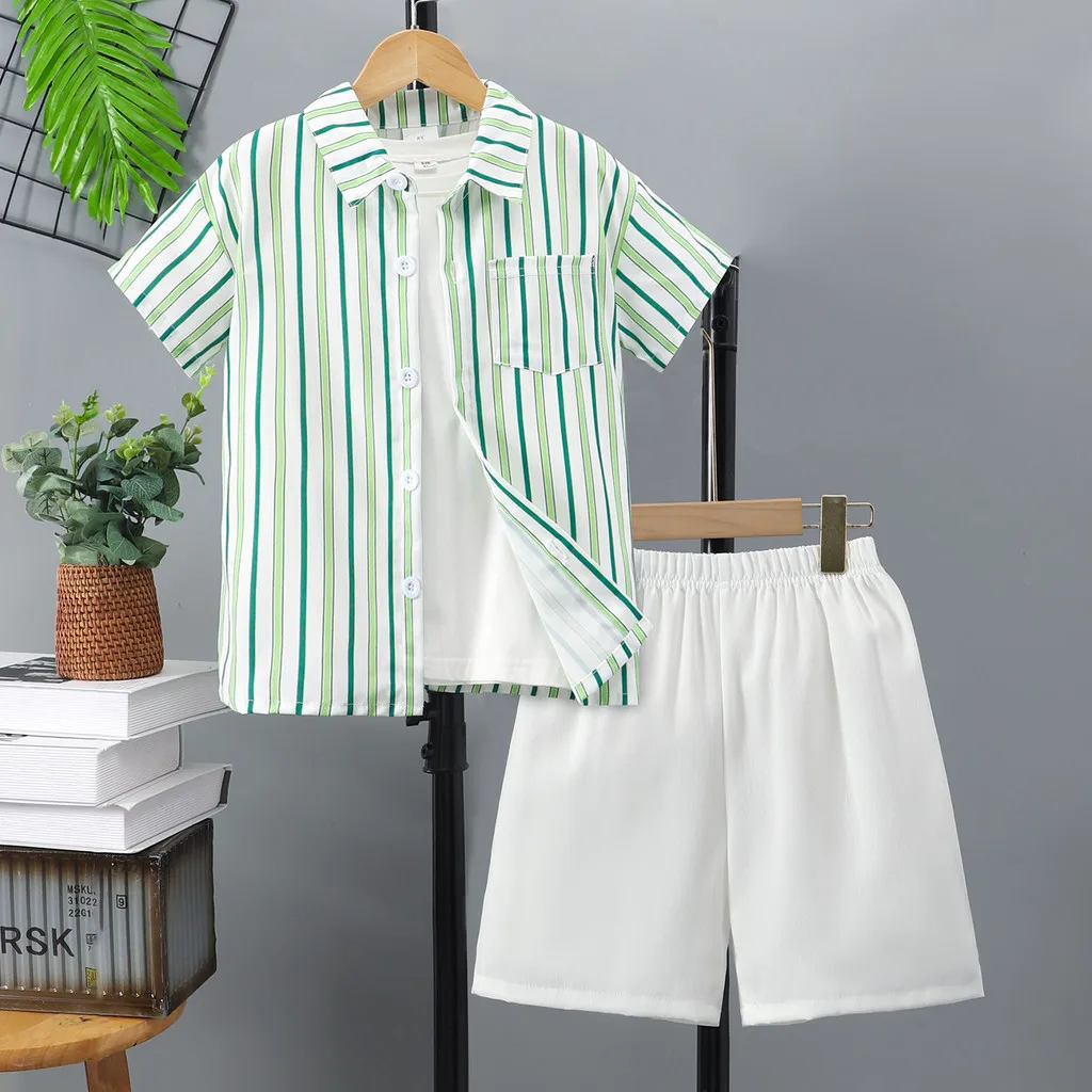 2-Piece-Set-Teens-Boy-Clothes-Shirt-Shorts-8-9-10-11-12-Years-Old ...