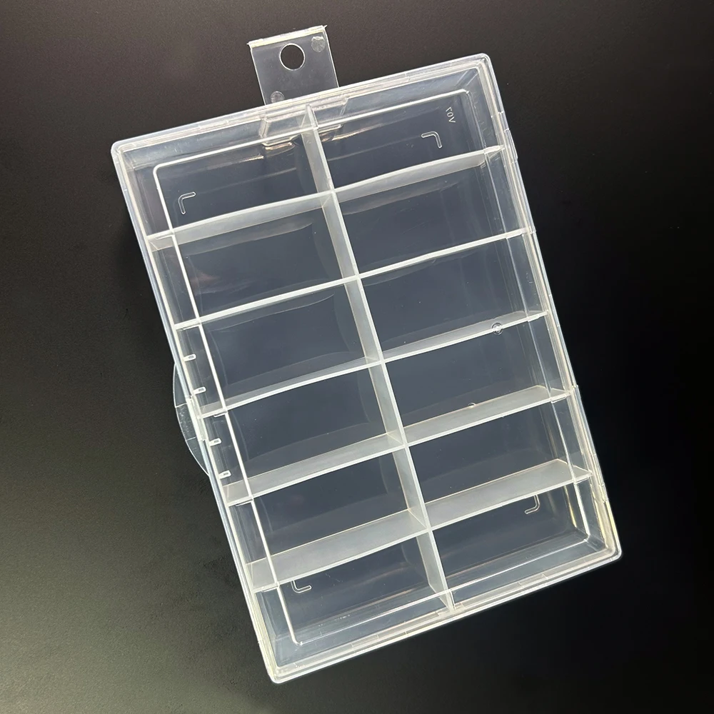 12-Grids-Large-Plastic-Organizer-Box-with-Dividers-Compartment ...