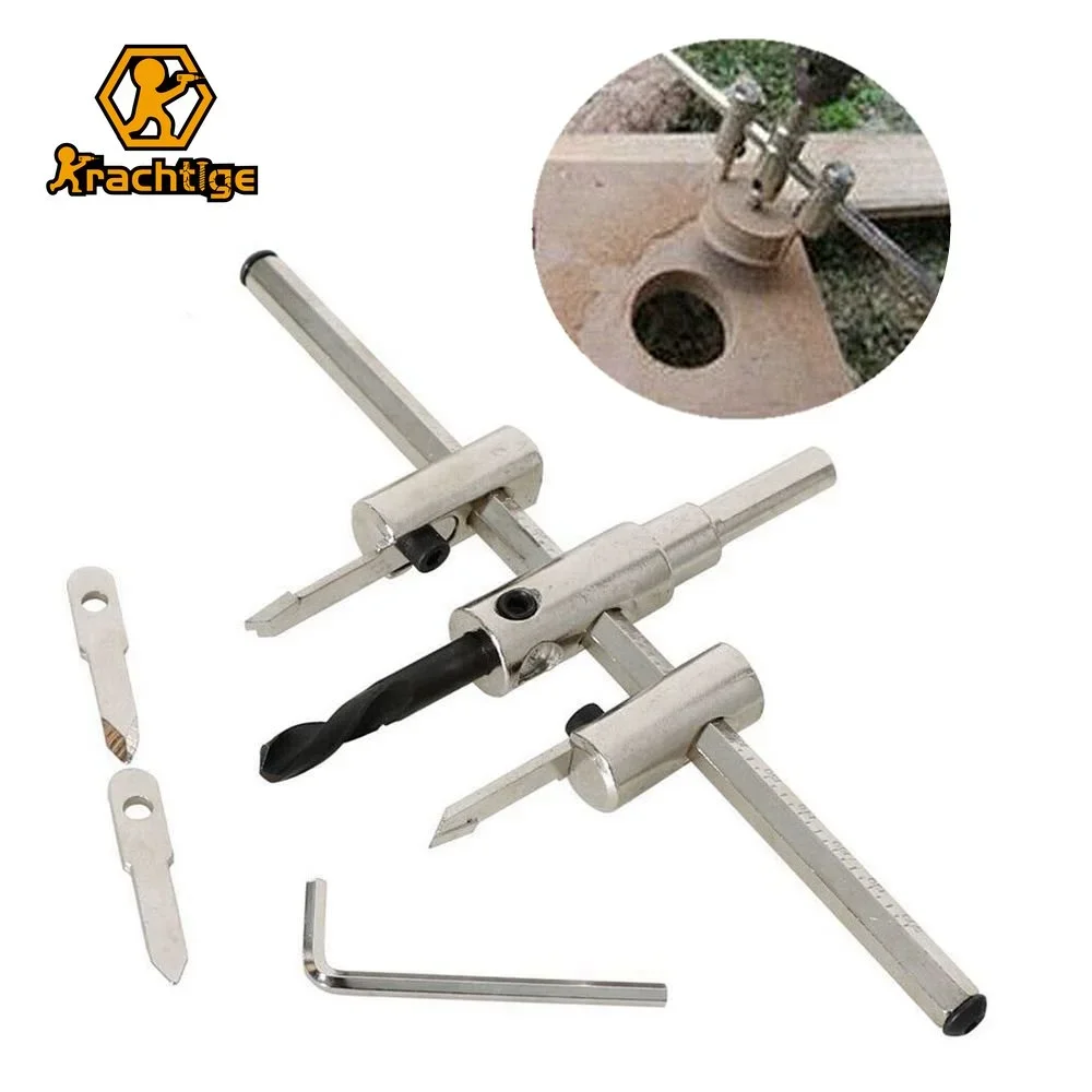 Krachtige-120mm-200mm-300mm-Alloy-Adjustable-Circle-Hole-Cutter-Set ...