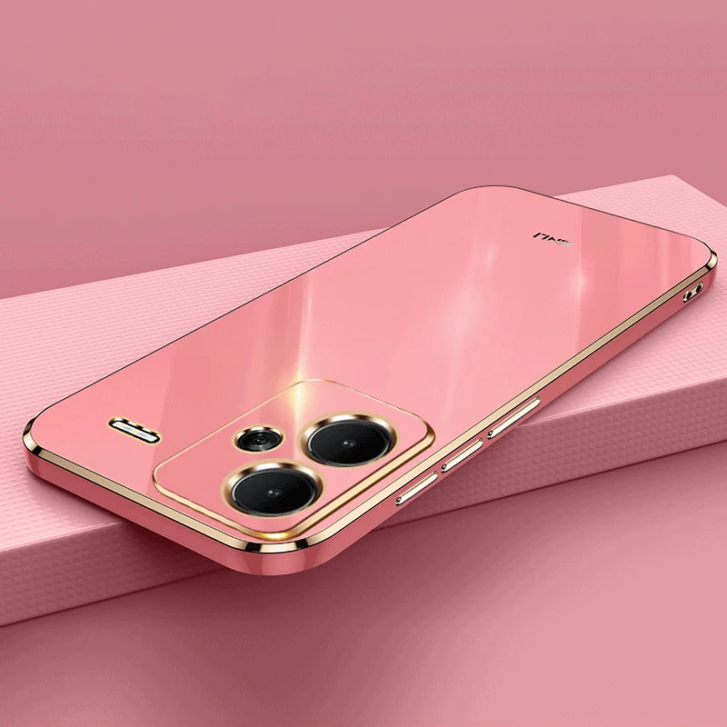 Plating-Silicone-Case-For-Redmi-Note-13-Pro-Plus-12-Turbo-12R-12S-11T ...