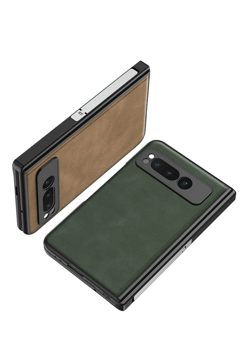 GKK Frosted Leather Stand Hard Case for Google Pixel Fold
