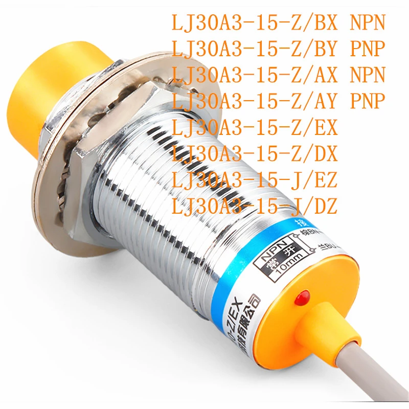 LJ30A3 15 Z/BX Z/BY Z/AX LJ30A3 15 Z/AY LJ30A3 15 Z/E Z/DX LJ30A3 15 J/EZ J/DZ Inductive ...