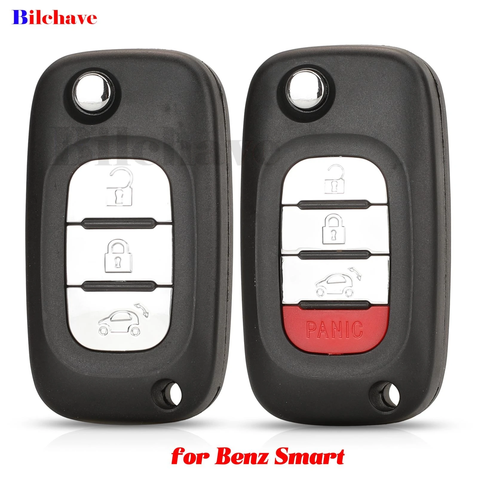 jingyuqin 5pcs For Benz Smart Fortwo 453 Forfour 2015 2016 2017 Flip ...