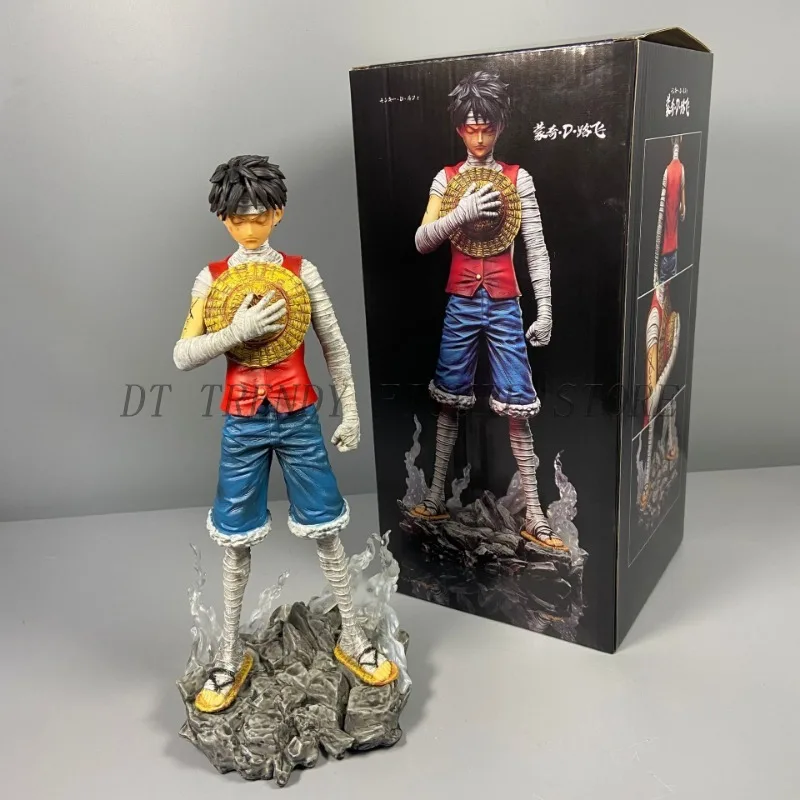 26cm-Anime-ONE-PIECE-GK-Bandage-Monkey-D-Luffy-Action-Figure-PVC ...