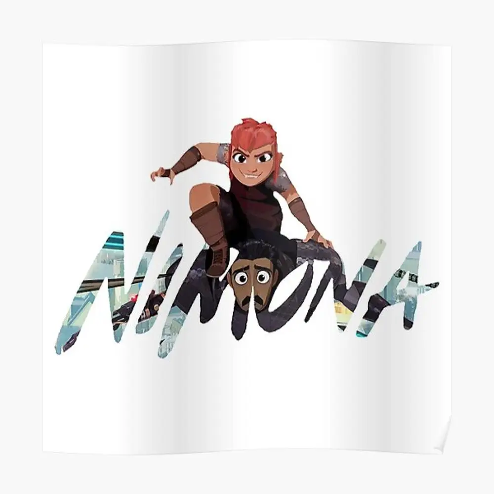 Nimona-Poster-Decor-Modern-Wall-Print-Room-Vintage-Home-Art-Mural ...