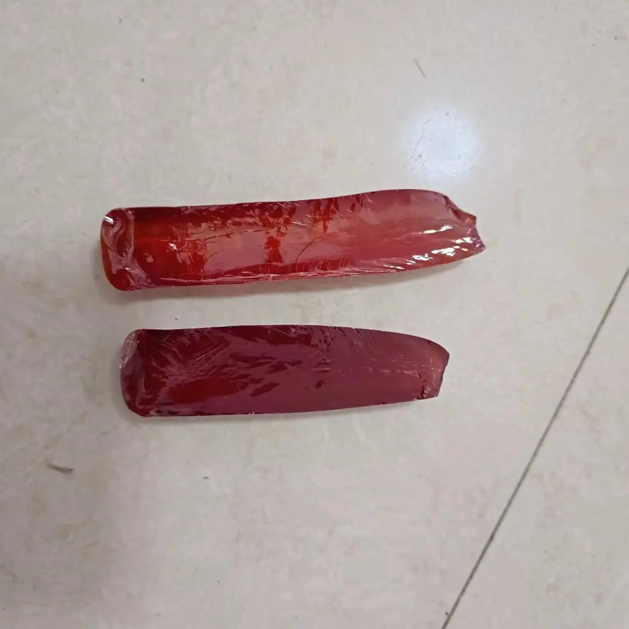 55# 57# Orange Blue Synthetic Corundum Rough Stone Artificial Sapphire ...