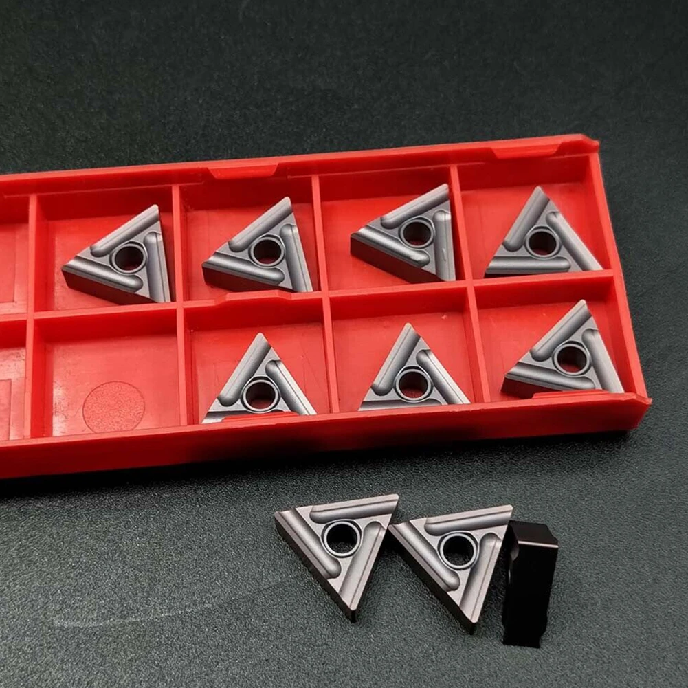 10pcs TNMG160404R ES TNMG331 Lathe Carbide Insert Cutting Turning CNC Milling Metal Mechanical ...