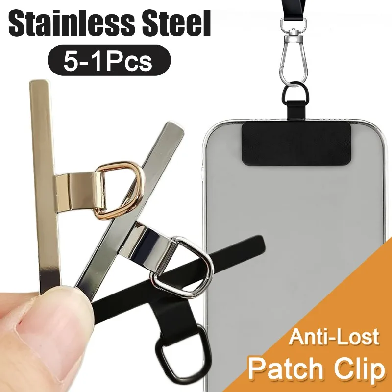 Metal-Mobile-Phone-Tether-Patch-Anti-lost-Patch-Clips-for-Wrist ...