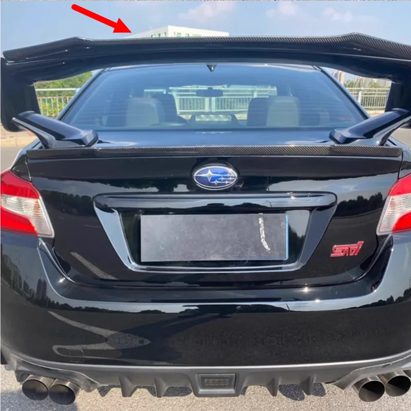 For 2015 2016 2017 2018 2019 2020 2021 Subaru WRX STI 4th Carbon Fiber ...