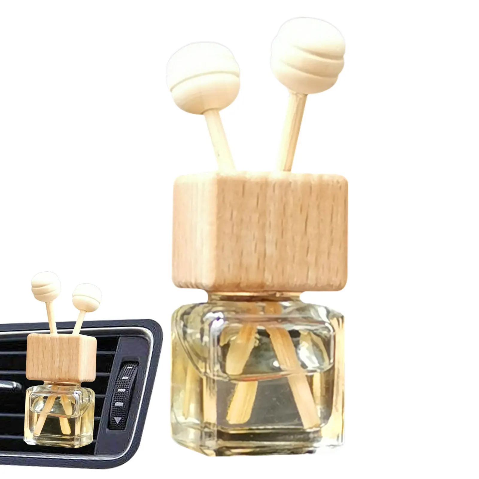 Empty Essential Oil Diffuser Bottle Empty Refillable Car Perfume Bottle ...