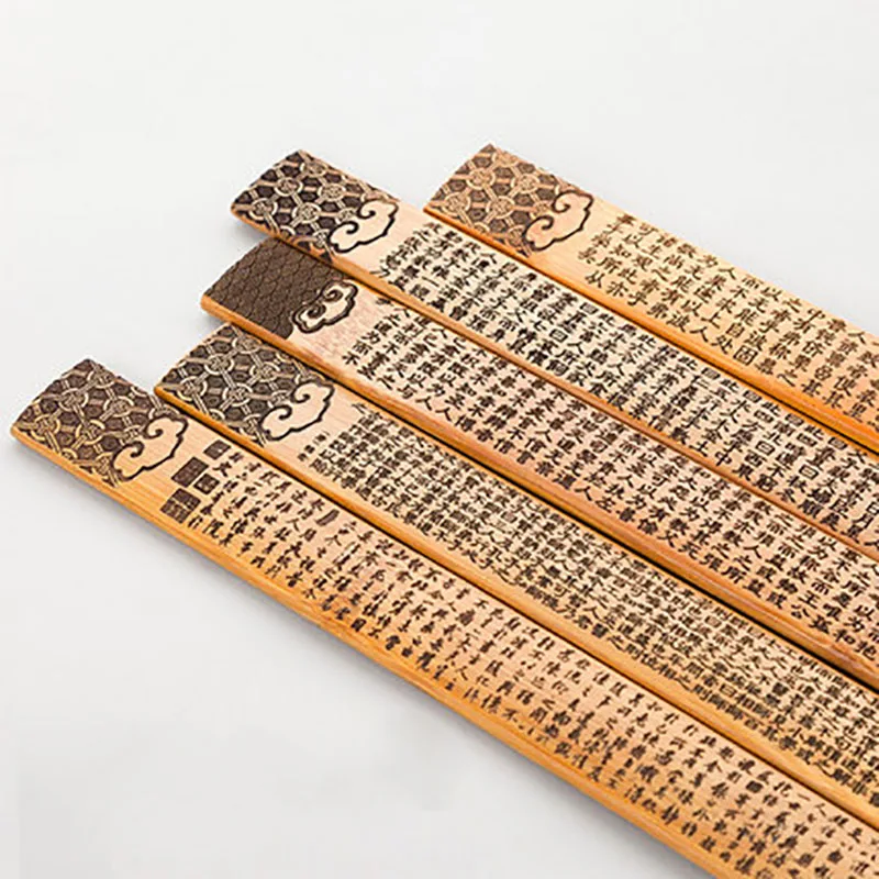 Natural-Bamboo-Ruler-for-Home-Decor-Paper-Weight-Chinese-Classic-Three ...