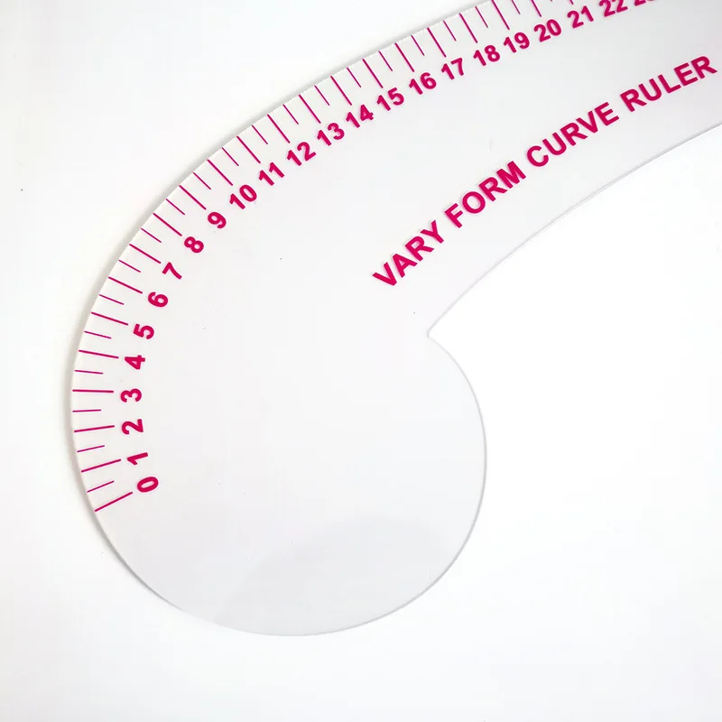 French Curve Ruler Template