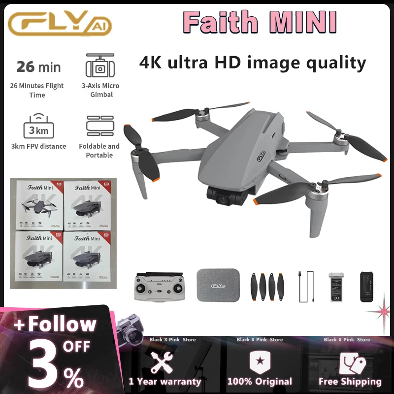 CFLY-Faith-MINI-Faith-mini2-Drone-4K-C-mara-profesional-con-card-n-de-3 ...