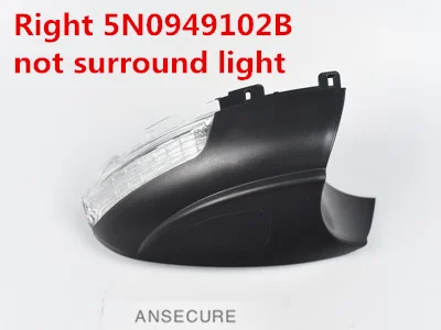 Esquerda direita espelho indicador de sinal volta espelho luz lâmpada ...